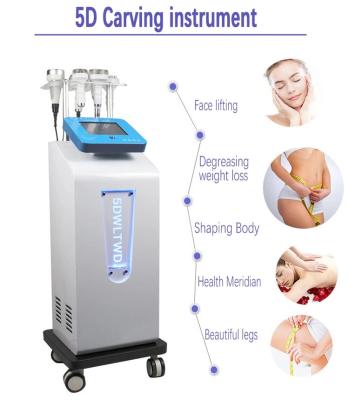 Cina Cavitazione rf 6 in 1 corpo che dimagrisce dimagramento verticale del corpo di lifting facciale 80k della macchina in vendita