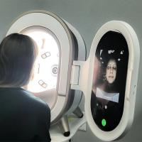 China M9 Moisture Skin Analyzer Magnifier Machine Magic Mirror Age Testing for sale