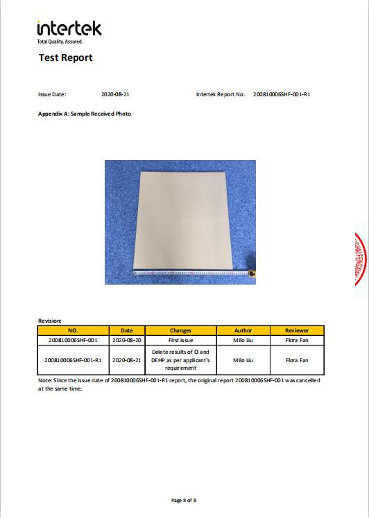  - Changzhou Fine Decorative Material Co., Ltd.
