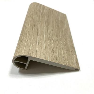 China Lifeproof SPC Luxury Vinyl Trim Lvt Tile Stair Nosing for sale