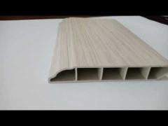 SPC Vinyl Flooring Skirting Boards Fireproof 80mm