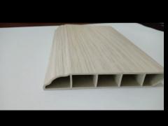 Thickness 15mm Grey Laminate SPC Skirting Board