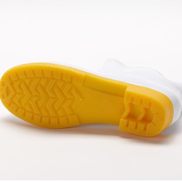 Les bottes de pluie imperméables de traitement des denrées alimentaires des produits alimentaires huilent et les bottes résistantes de sécurité d'alcali