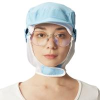 China Dustproof Polyester Mesh Food Processing Hat 35g One Size Fits All for Beverage Factory Workshop for sale