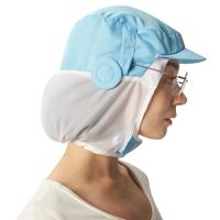 China Dustproof Polyester Mesh Food Processing Hat 35g One Size Fits All for Beverage Factory Workshop for sale