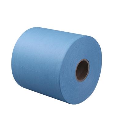 Cina Le strofinate di carta industriali resistenti della stanza pulita rotolano la cellulosa non tessuta della pasta di legno in vendita
