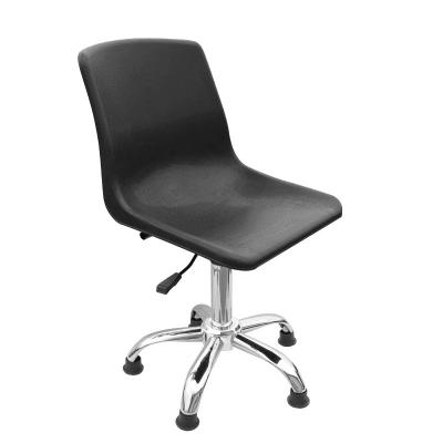 China ESD Cleanroom Chair Adjustable Swivel PU Leather for sale