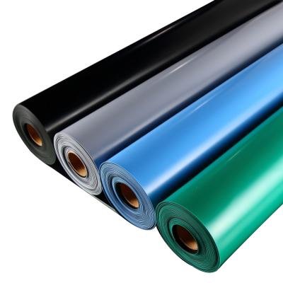 China Green ESD Table Mat 1m x 10m Anti-static Rubber Workbench Mat for sale