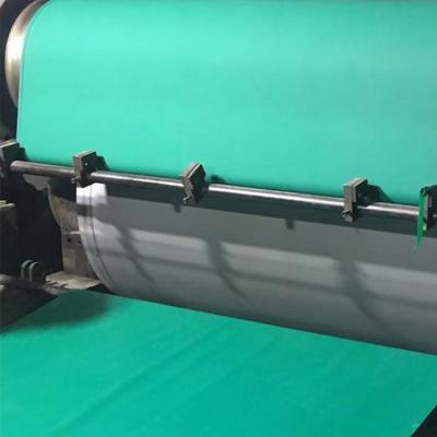 China Green ESD Table Mat 1m x 10m Anti-static Rubber Workbench Mat for sale