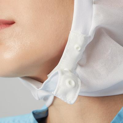 China Lightweight Polyester-Cotton Food Processing Cap with Custom Logo for Food Factory and Workshop for sale