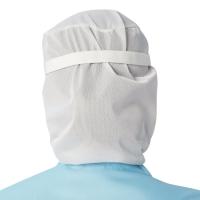 China Lightweight Polyester-Cotton Food Processing Cap 60g Custom Logo for Cleanroom Workshop for sale
