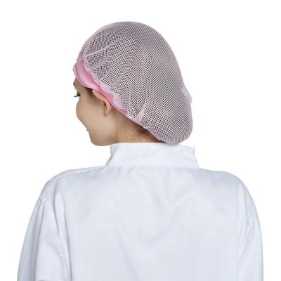China KL-3006 Polyester Mesh Hat with Adjustable Rope for Food Factory and Workshop - Dust Proof Mesh Style Cap for sale
