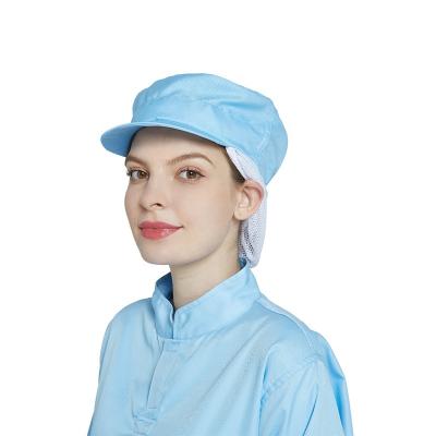 China Lightweight Polyester-Cotton Food Processing Hat One Size Fits All for Food Factory and Workshop for sale