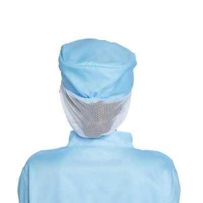 China Lightweight Polyester-Cotton Food Processing Hat One Size Fits All for Food Factory and Workshop for sale