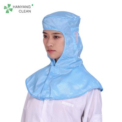 China Anti-static Shawl Hood with Dustproof and Breathable Design for Food Processing and Cleanroom Use for sale