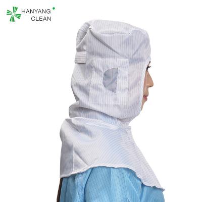 China Anti-static Shawl Hood with Dustproof and Breathable Design for Food Processing and Cleanroom Use for sale