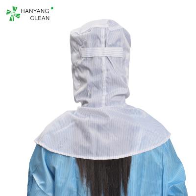 China Anti-static Shawl Hood with Dustproof and Breathable Design for Food Processing and Cleanroom Use for sale