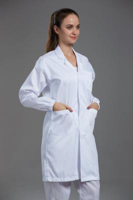 China Unisex Thick Style Anti Static Overalls , Lint Free Food Hygiene Clothing for sale
