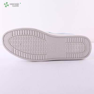 Cina Scarpe di sicurezza esecutive delle pantofole antistatiche blu del PVC del locale senza polvere in vendita