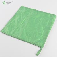 China Anti Static ESD Lint Free Microfiber Cleaning Cloth 30x30cm 3 Layers Reusable for sale
