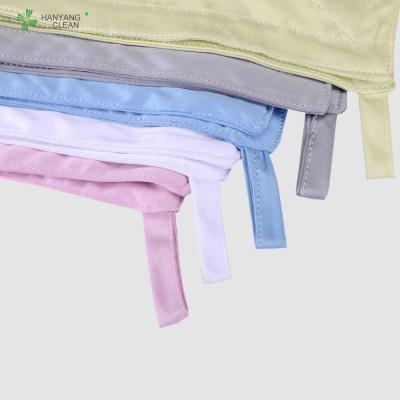 China 3 layers microfiber lint esd anti static lint free cleaning cloth for sale