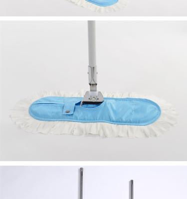 China High Water Absorption ESD antistatic Cleanroom Microfiber Mop For workshop for sale