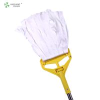China Anti Static ESD Cleanroom Mop 130cm Lightweight Microfiber Lint Free for sale