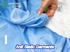 Reusable ESD Anti Static Garments Gown For SMT Workshop