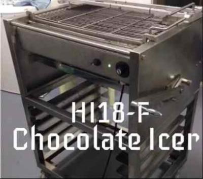 China HI18-F Automatic Chocolate Donuts Cake coating Machine-Yufeng for sale