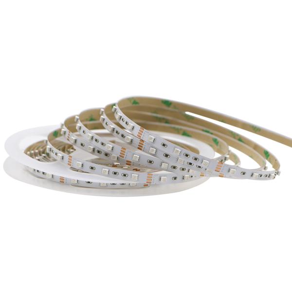 Quality RGB 12V strip lamp SMD 3528 Smart Light Strip 6MM 60LEDs/Meter LED Strip Light for sale