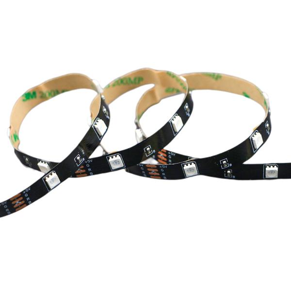 Quality 5V TV Background strip lamp60 LEDs/meter SMD 5050 LED Smart Strip Lights for for sale