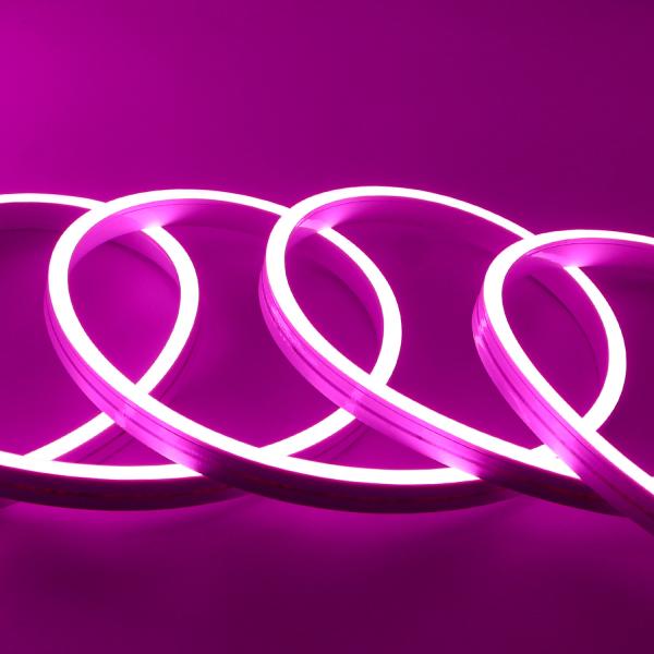 Quality Strength Factory Customization Pink Led Neon Flex Light 45LM/W 8MM Neon Light for sale