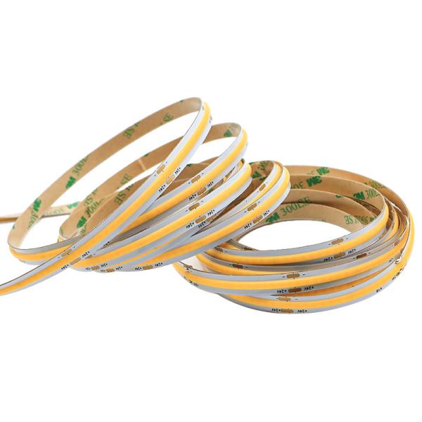 Quality 24 V IP20 Warm Color strip lamp Custom 512leds Non-strob Flexible LED COB Strip for sale