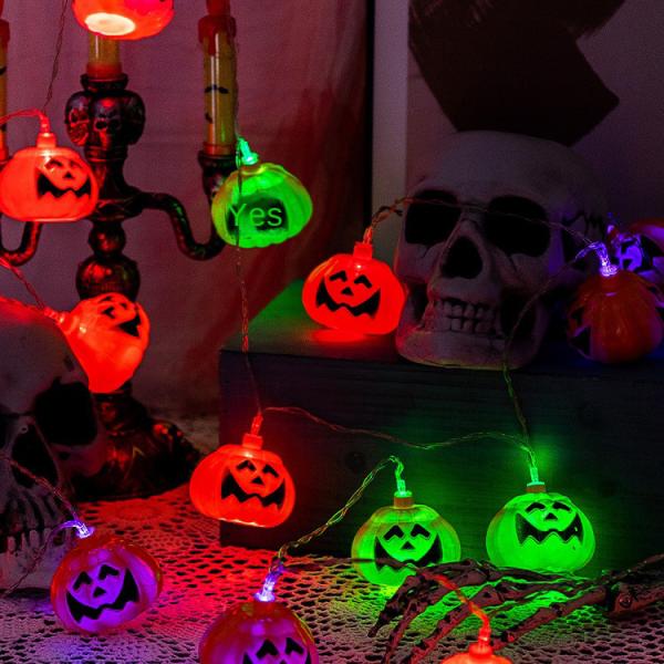Quality "Halloween Pumpkin String Lights Orange Led Decorative Light With Battery For for sale