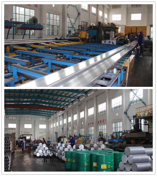 AAMA DIN Standard aluminum blinds extrusion profiles Polished or Wood Grain OEM