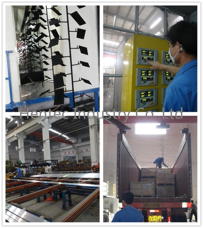 Powder painted / Anodized Aluminium Window Profiles , aluminium extrusion sections