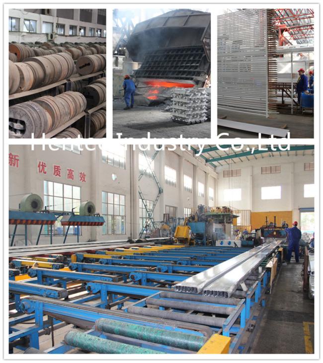 OEM Aluminium Construction System Electrophoretic Coated extrusion profiles