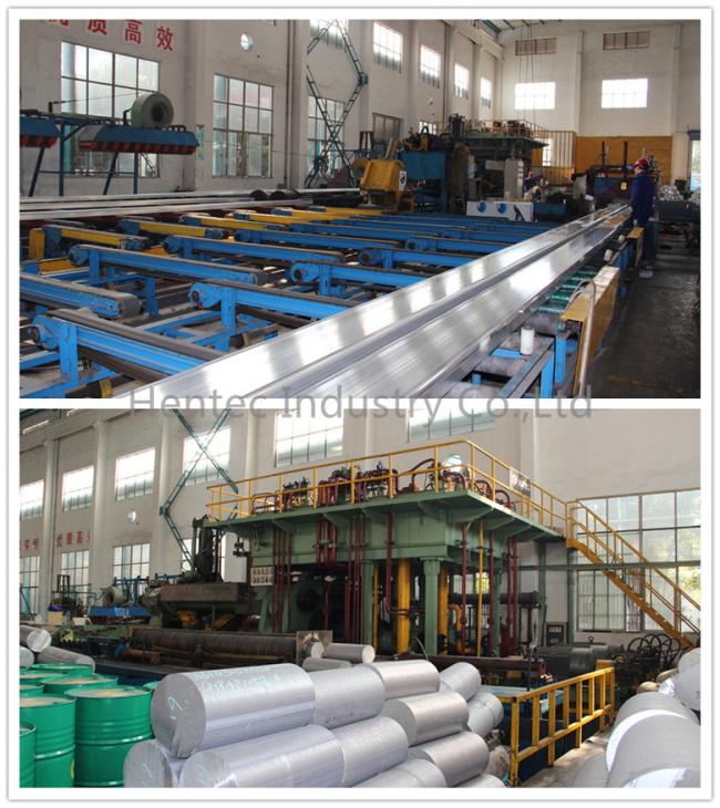 Powder Painted Aluminum Fan Blades , Alloy temper 6060-T66 6063-T5 / T6