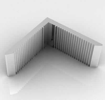 China Customized Alloy aluminum extrusion framing For Buildings Corner for sale