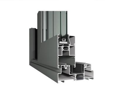 China Anodized Aluminium Door Profiles , European Standard Aluminium Door And Window Frames for sale