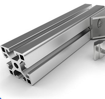 China 6063 - T5 Aluminium Profile System Electrophoretic Coated for Bending Cutting for sale