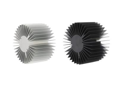 中国 ISO9001 アルミニウムヒートシンク エクストルーションプロファイル 急速な熱分散のためのポーリング 販売のため