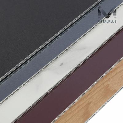 China Fireproof Light Weight Aluminum Core Composite Panel ACP Customized for Wall Cladding for sale
