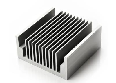Китай Анодированное алюминиевое штранг-прессование Heatsink 6005 профилирует с пробивать/сверля продается