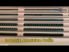 6063 / 6061 Industrial Aluminium Profile Powder Coating ASTM B221 For Heater