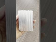 De Uitdrijving van Heatsink van het Alodinealuminium, Standaarduitdrijvingsprofielen met CNC het Machinaal bewerken