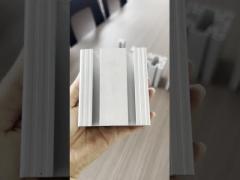 Silvery Anodized 6063-T5 Aluminium Profile System With Milling / Drilling
