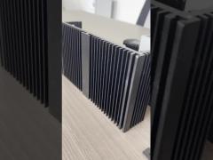 El polvo de aluminio sacado de la caja del empalme 6082 eléctricos pintó