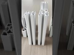 은빛/검정 산화된 분말에 의하여 그려진 태양 전지판 알루미늄 구조를 양극 처리했습니다