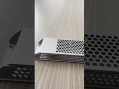 주문을 받아서 만들어진 모양 산업 알루미늄 단면도 전기 덮개/전기 포탄